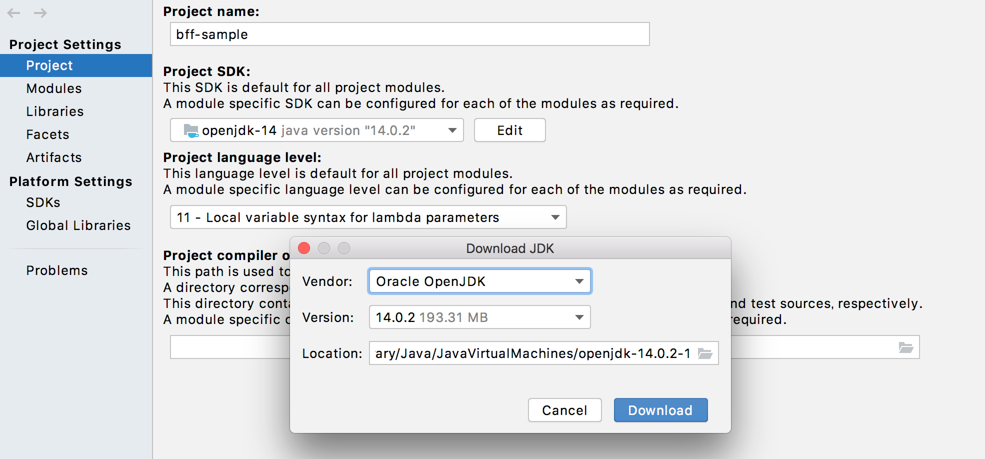 [SpringBoot/KotlinでBFF]Spring BootでREST-API用プロジェクト作成 失敗 Javaのバージョンが古い – Little Engineer